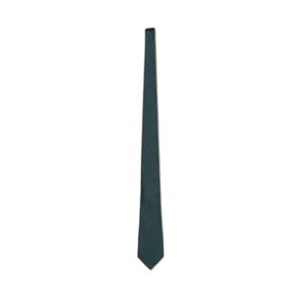 Ermenegildo Zegna Jacquard-Seidenkrawatte - - Accessories - Herren - Gr&uuml;n - ONE SIZE