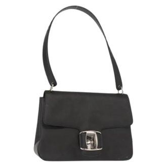 Ferragamo Pre-owned Ledertasche - - Pre-owned - Damen - Schwarzk - ONE SIZE
