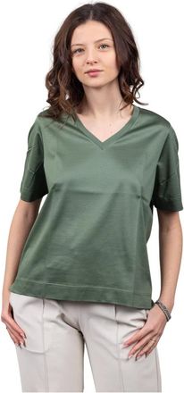 Gran Sasso Femme, Tops, Vert, Taille: 38 FR T-Shirt