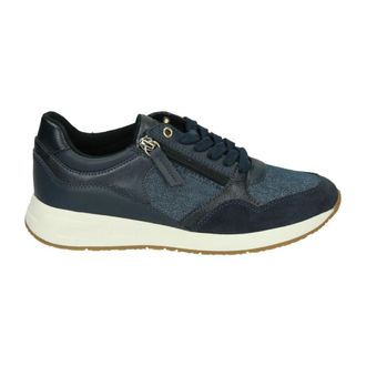 Geox Femme, Chaussures, Bleu, Taille: 39 EU Chaussures de Sport Basses Femme Bleu