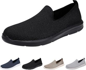 Generic Chaussures de sport pour homme - En tissu respirant - Unisexe - Antid&eacute;rapantes - Doux - Confortables - L&eacute;g&egrave;res - Amortissement - Sans lacets - Couleur