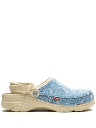 Crocs x Levis mules All Terrain Shasiko - Bone - Bleu