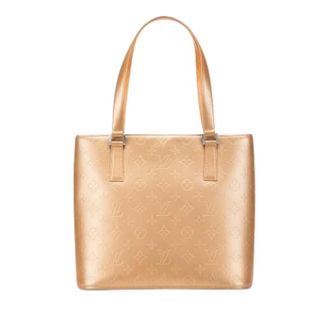 Louis Vuitton Pre-owned Monogram Mat Stockton - - Pre-owned - Damen - Gelb - ONE SIZE