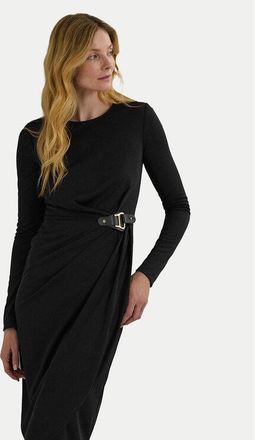 Lauren Ralph Lauren Kleid für den Alltag 250951397001 Braun Slim Fit