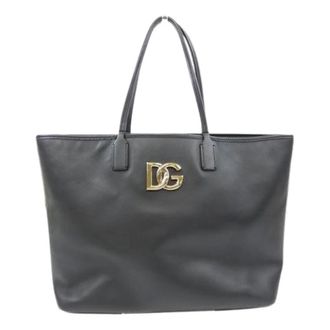 Dolce & Gabbana Sac cabas Pre-owned - Homme - Pre-owned - Noir - Taille: ONE Size