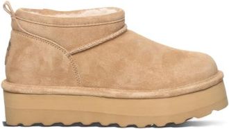 Bearpaw Bottes r&eacute;tro super courtes pour femme | Bottines pour femme | Bottes dhiver confortables | Plusieurs couleurs et tailles, Iced Coffee, 41 EU
