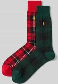 Ralph Lauren Socken mit Logo-Stitching im 2er-Pack
