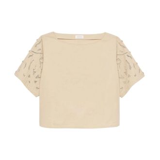 Alchemist Lotus Top - - Blouses & Shirts - Damen - Beige - XL