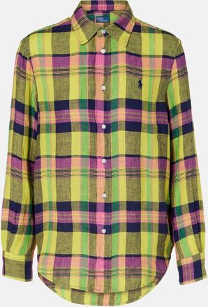 Polo Ralph Lauren Chemise en lin &agrave; carreaux