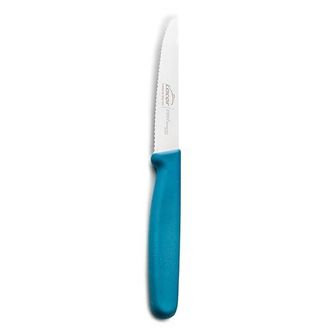 Lacor 39227 - Etern Steakmesser, Gezahnte Klinge, Edelstahl, 100% BPA-frei, 11 cm Klinge, Ergonomischer Griff, Blau