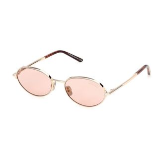 Tom Ford Gina-02 Sonnenbrille - - Accessories - Damen - Gelb - 52 MM