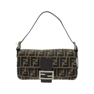 Fendi Sac bandouli&egrave;re vintage doccasion - Femme - Pre-owned - Brun - Taille: ONE Size