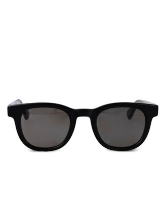 Mykita lunettes de soleil &agrave; monture ronde - Noir