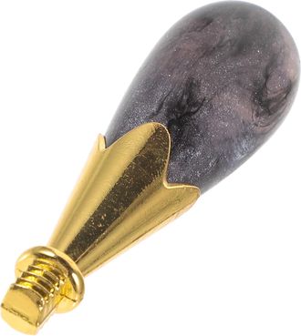 BESTONZON Cabilock Harz Ersatzstempelgriff Aus Resinlegierung Glatt Poliert Retro Wachssiegel Griffersatz F&uuml;r Siegelk&ouml;pfe Selbstgemacht Scrapbooking Zubeh&ouml;r