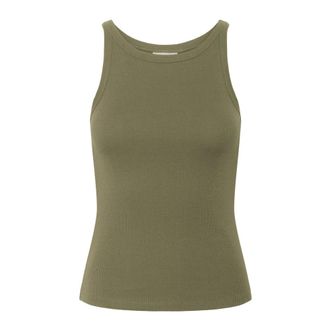 Gestuz Femme, Tops, Vert, Taille: 34 FR Hauts sans manches