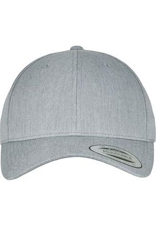 Flexfit Unisex Curved Classic Snapback Baseballkappe, h.Grey, one Size