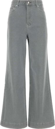 Calvin Klein Femme, Jeans, Gris, Taille: W24 Super High Rise Wide Leg Jeans
