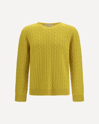 Valentino VLogo cable-knit cashmere Sweater Male XL