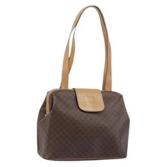 Celine Sac bandouli&egrave;re vintage Pre-owned - Femme - Pre-owned - Brun - Taille: ONE Size