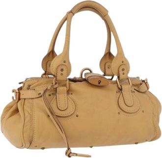 Chlo&eacute; Sac &agrave; main Pre-owned - Femme - Pre-owned - Beige - Taille: ONE Size