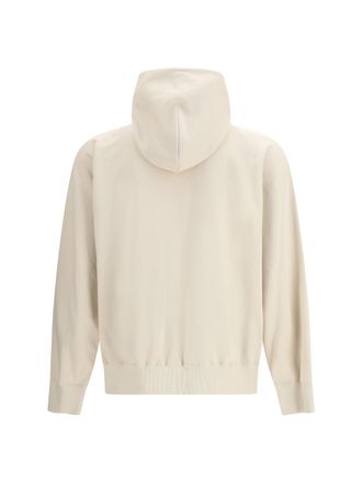 sacai Cotton Jersey Hybrid Hoodie - Beige