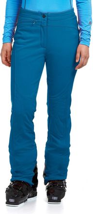 Maier Sports Damen Softshell Skihose Marie, Mykonos Blue, 34, 206000