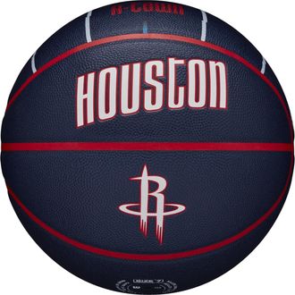 Wilson NBA Team City Collector Houston Rockets Ball WZ4016411ID, Unisex basketballs, Navy, 7 EU