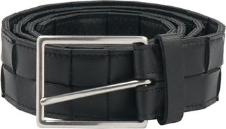 Bottega Veneta Homme, Accessoires, Noir, Taille: 100 CM Ceintures