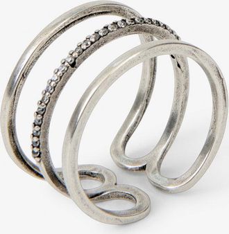 Isabel Marant Bague Lauren - Femme - Argent&eacute; - Taillet2 - Isabel Marant