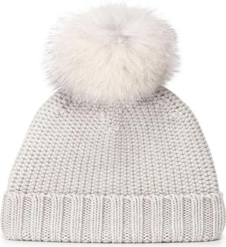 Moorer Caps & Mützen - Mütze Ottavia - Gr. ONE SIZE - in Grau - für Damen