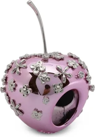 Yvmin Yvmin, Femme, Accessoires, Gris, Taille: 50 MM Bague Florale Motif Pomme
