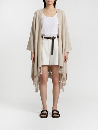 Brunello Cucinelli Leinen-Viskose-Cape