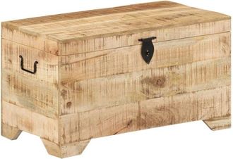 vidaXL Truhe Massivholz Mango - Vidaxl