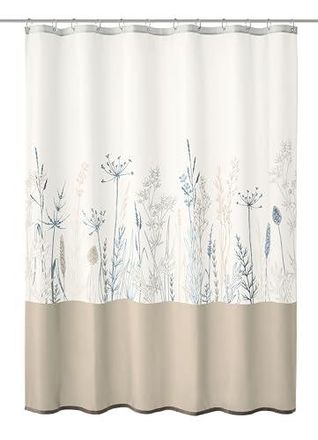 Kleine Wolke Savannah Duschvorhang TXT Multicolor, 180x200 cm