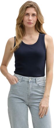 Tom Tailor Damen 1046413 Top, 10668-Sky Captain Blue, XS