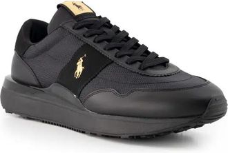 Polo Ralph Lauren Herren Sneaker schwarz Velours