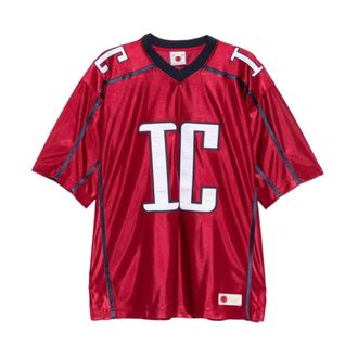 Billionaire Boys Club T-shirt de Football IC - Homme - Tops - Rouge - Taille: M
