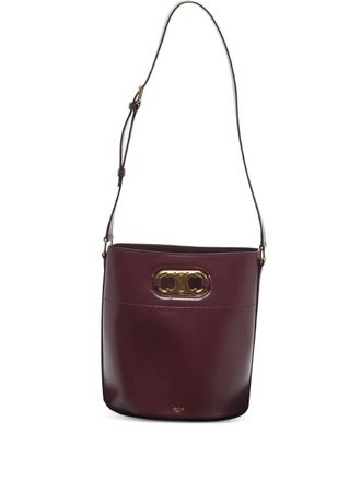 Celine sac seau Triomphe Maillon (2020) - Rouge
