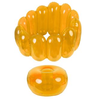 Generico Aufblasbarer Stuhl für Erwachsene, aufblasbares Sofa, Lounge-Stuhl, maximale Kapazität 113 kg, aufblasbar für Pool, Schlafzimmer, Terrasse, Garten