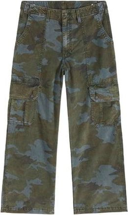 Levi's Pantalon large imprim&eacute; en coton m&eacute;lang&eacute;