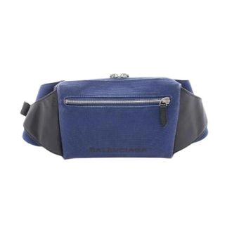 Balenciaga Pre-owned Canvas Leder G&uuml;rteltasche - - Pre-owned - Damen - Blau - ONE SIZE