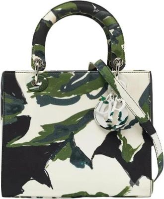 Dior Pre-owned Lady Dior Tote - Femme - Pre-owned - Multicolore - Taille: ONE Size