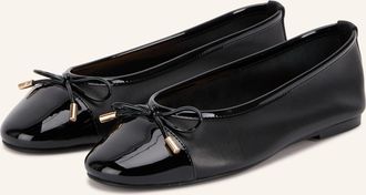 Inuovo Lackballerinas schwarz