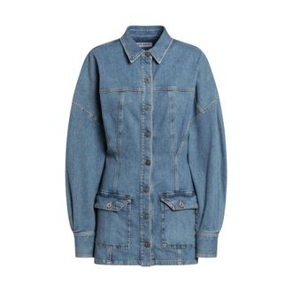 The Attico Femme, Robes, Bleu, Taille: 38 FR Mini-robe