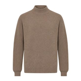 Daniele Fiesoli Pull &agrave; col roul&eacute; - Homme - Pulls - Beige - Taille: L