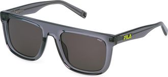 Fila Herren Sfi896 Sonnenbrille, grau, 53/21/145