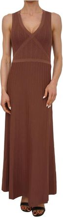 Nenette Femme, Robes, Brun, Taille: 36 FR Abito Marrone