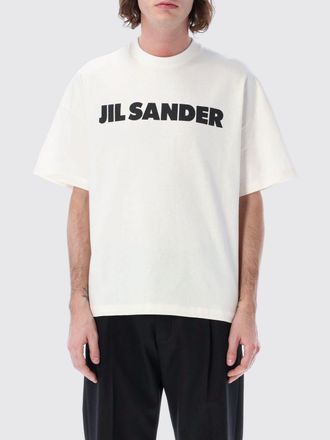 Jil Sander Logo T-Shirt Entspanntes Fit