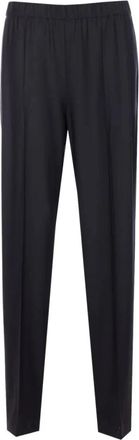 Fabiana Filippi Femme, Pantalons, Noir, Taille: 36 FR Pantaloni