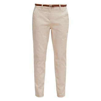 Comma Damen, Hosen, Beige, XSGr&ouml;&szlig;e